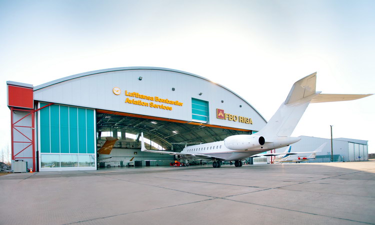 В Риге завершается строительство нового комплекса деловой авиации FBO ...